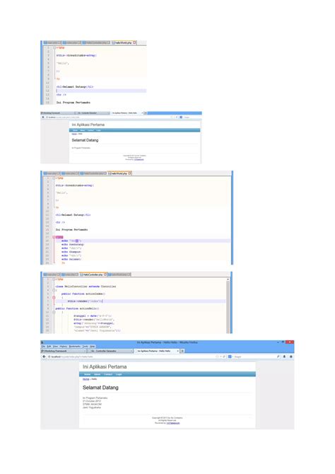 Membuat Controller Pada Yii Framework Pdf