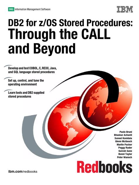 Db2 For Zos Stored Procedures Pdf Parameter Computer Programming Data Management Software
