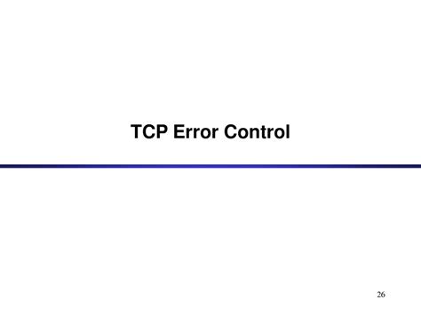 tcp part ii suman banerjee cs 640 uw madison ppt download