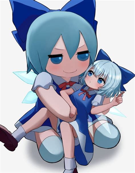 Cirno Touhou Drawn By Mikan Manmarumikan Danbooru