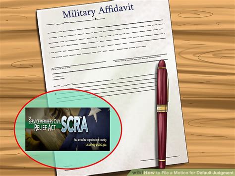 How To File A Motion For Default Judgment With Pictures