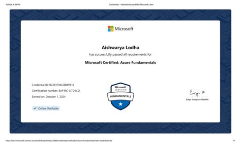 Microsoft Azure Az900 Cloudcomputing Certification Achievement Learningjourney