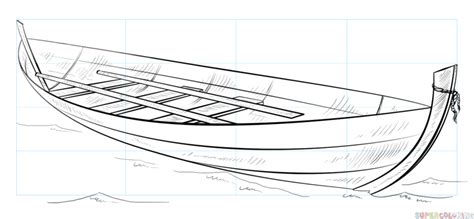 How To Draw A Boat Step By Step Drawing Tutorials