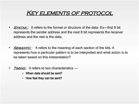 Communication Protocol Arindam Samanta Ppt