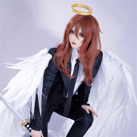 Jual 【rollenz】ready Angel Devil Chainsaw Man Cosplay Costume Wig Anime