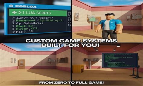 Develop Your Custom Roblox Game With Clean Lua Scripting By Mattohstudio Fiverr