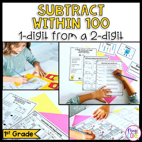 Subtract Within 100 1st Grade Math Ma 1 Nso 2 5 Magicore