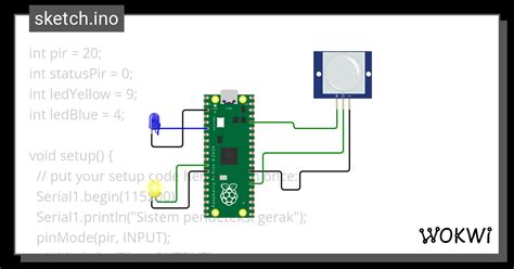 Rangkaian Sistem Penggerak Wokwi Esp32 Stm32 Arduino Simulator