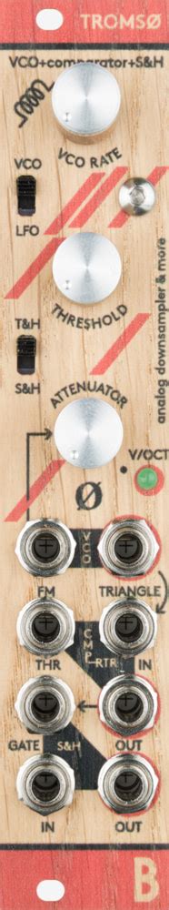 Bastl Tromsø Eurorack Module VCO Comparator and Sample Hold Combo