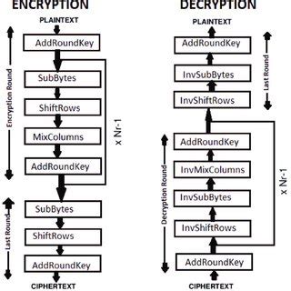Structure Of AES Algorithm Download Scientific Diagram