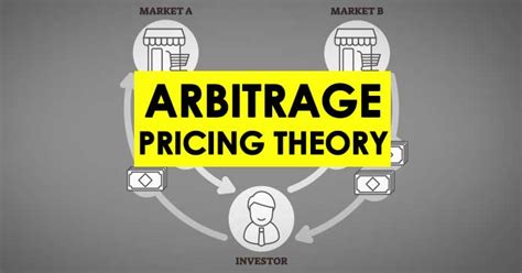 Arbitrage Pricing Theory Definition Econ Tips