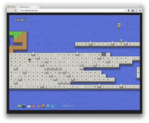 Vim Adventures：玩遊戲學 Vim G T Wang
