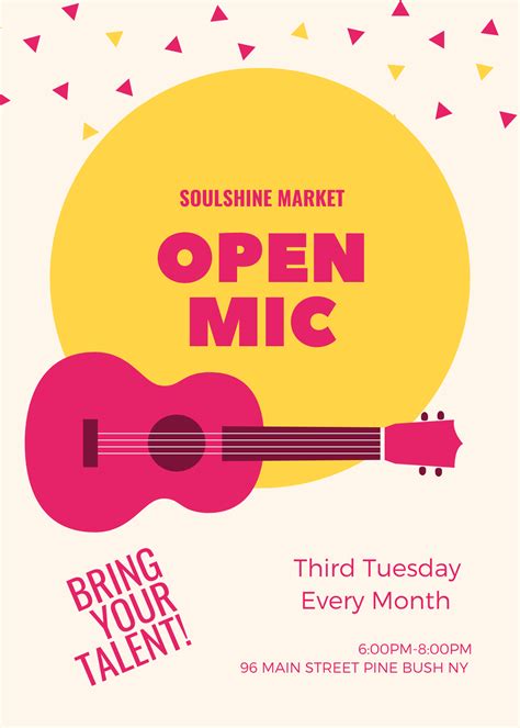 Open Mic Every Third Tuesday Soulshinemarket