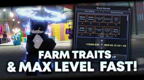 AUT FASTEST Levelling Guide Farm Traits Max Level YouTube