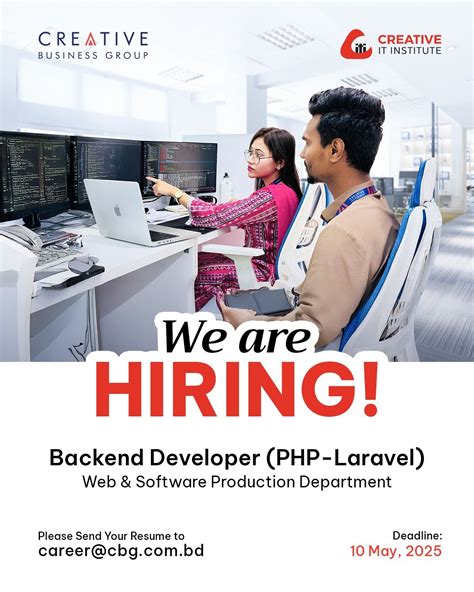Hiringdevelopers Techjobs Developerjobs Laraveljobs Softwaredeveloper Abdullahel Kafi