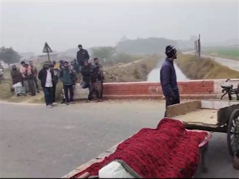 Case Of Death Of Youth In Pratapgarh प्रतापगढ़ में खेत में युवक के शव