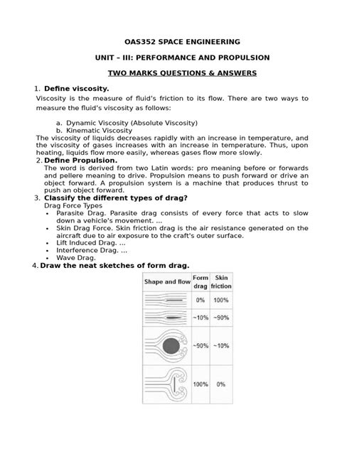 two marks q and a unit 3and 4 pdf drag physics beam structure