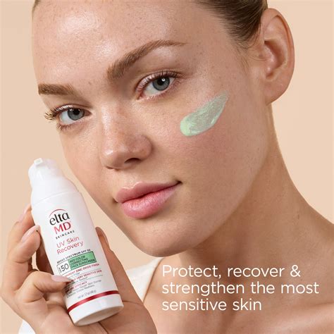 Uv Skin Recovery Red Color Correcting Green Tint Broad Spectrum Spf 50 Eltamd®