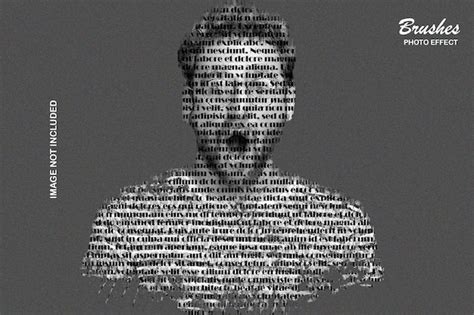 premium psd text masking portrait photo effect mockup