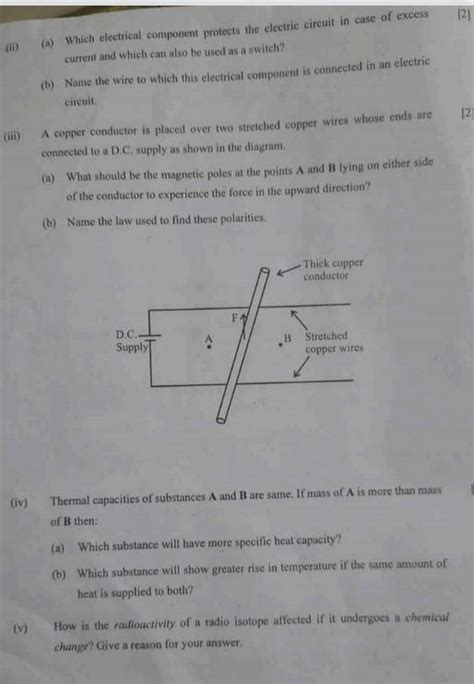 Icse Class 10 Physics Question Paper 2023 2022 2020 2019 2018 Pdf Download