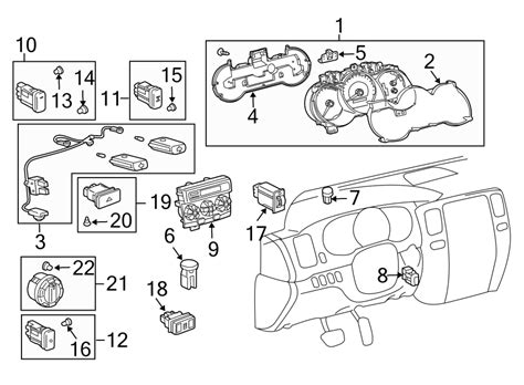 Toyota 4runner Instrument Panel Lights At Marion Akers Blog