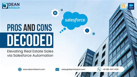Pros And Cons Of Maximizing Real Estate Sales With Salesforce Automation