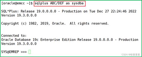 探索sqlplussqlplus As Sysdba Csdn博客