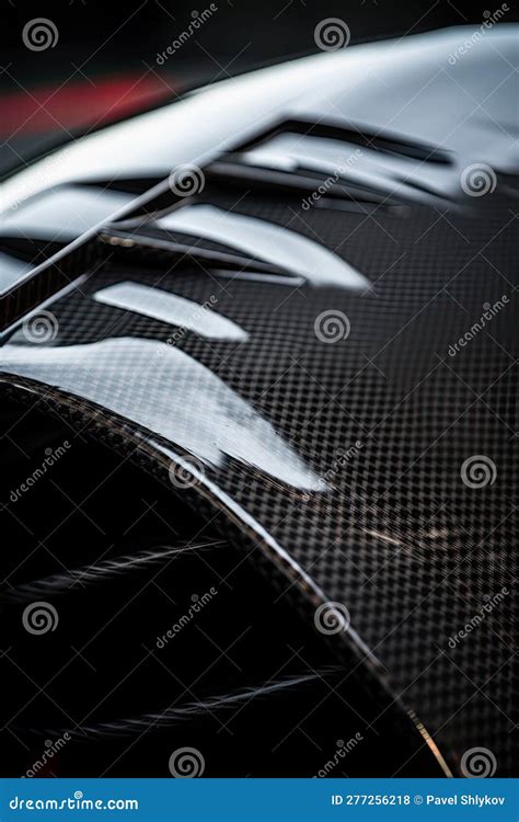 Carbon Aerodynamic Tuning Parts Cfrp Structure Stock Illustration Illustration Of Abstract