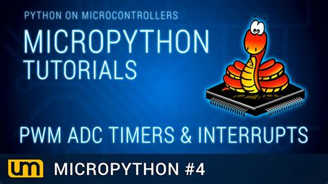Micropython 4 Pwm Adc Timers And Interrupts Youtube