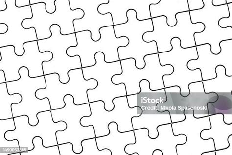 직소 퍼즐 뒷면 흠잡을 데 없는 패턴을 형성하는 흰색 조각 0명에 대한 스톡 사진 및 기타 이미지 0명 개념 개체 그룹 Istock
