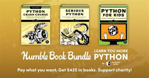 Humble Book Bundle Learn You More Python Epic Bundle
