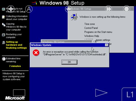 Windows 98 Se Installation Error In Dosbox Pure R Retroarch