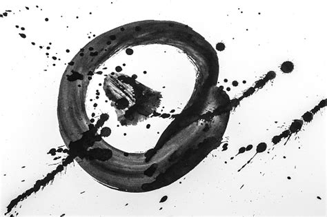 추상 브러쉬 스트로크 고 백서 배경에 페인트 많아요 창의적인 벽지 또는 디자인 예술 작품 흑백 색상에 대 한 수채화 텍스처 필기용 잉크에 대한 스톡 사진 및 기타 이미지