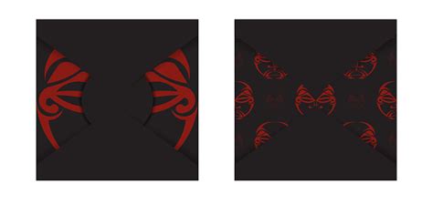 신들의 패턴의 마스크가 있는 고급스러운 블랙 컬러 엽서 디자인 텍스트와 정치기념일 스타일의 얼굴이 있는 초대 템플릿 0명에 대한 스톡 벡터 아트 및 기타 이미지 Istock