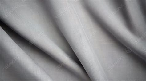 Linen Cloth In Grey A Delicate For Textiles And Patterns Powerpoint