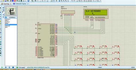 Code N Logic Interfacing Of 4x4 Keypad To Microcontroller