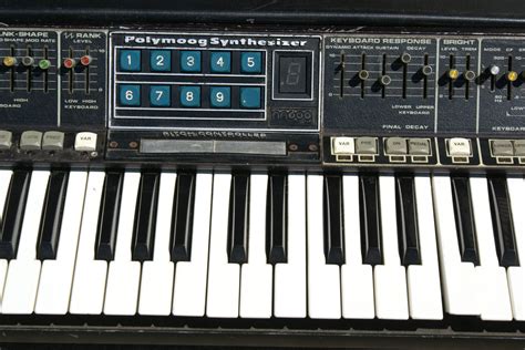 MATRIXSYNTH Moog Polymoog Keyboard Synthesizer 203a Prototype Museum Piece