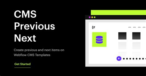 Cms Template Previous Next Buttons Cms Forum Webflow
