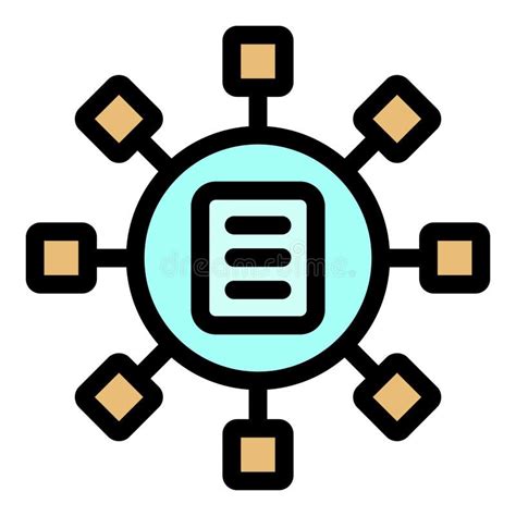 Computer File Line Icon Isolated On White Background Black Flat Thin Icon On Modern Outline