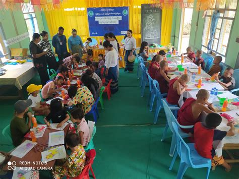 မြစ်သားမြိုနယ် လူထုအခြေပြုဗဟိုဌာန Community Centre ခန်းမတွင် စိတ်ကြိုက်ပန်းချီပြိုင်ပွဲ ကျင်းပ