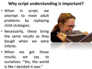 Why Script Understanding Is Important PPTX Science