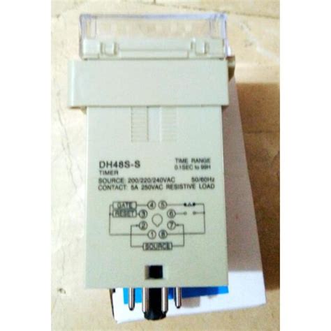 OMRON DOUBLE TIMER DH S S PIN V AC Daraz Pk