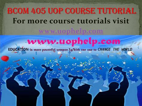 PPT BCOM 405 Uop Course Tutorial Uophelp PowerPoint Presentation Free Download ID 7208026