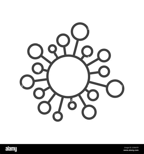 Line Icon Neural Networks Isolated On White Background Stock Vector Image And Art Alamy