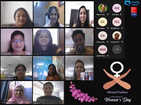 Mobily Infotech India Pvt Ltd On Linkedin Breakthebias Womensday Genderequality