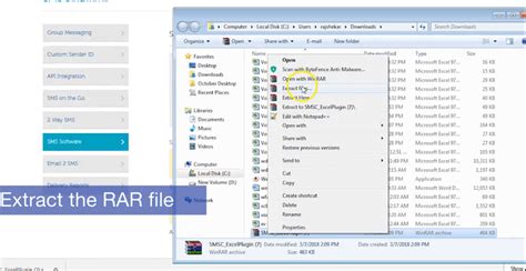 How To Setup Your Smscountry Excel Sms Plugin To Send Sms