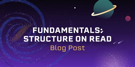Fundamentals Structure On Read Video Series