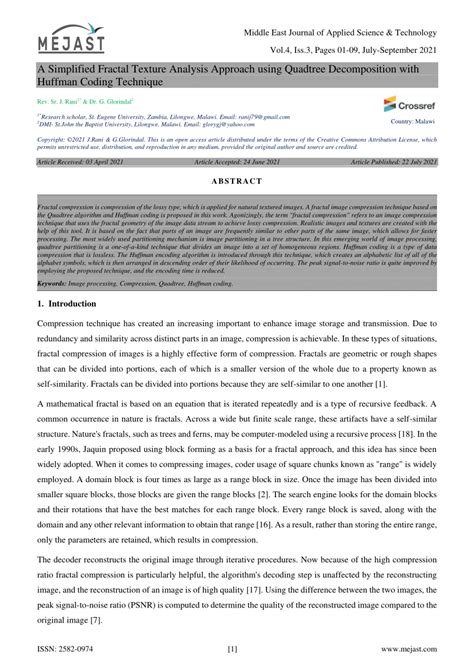 pdf a simplified fractal texture analysis approach using quadtree decomposition with huffman