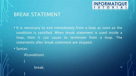 Control Flow Statements Pptx