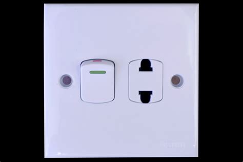 2 PIN SOCKET WITH SWITCH Sonragaon Electric Ways